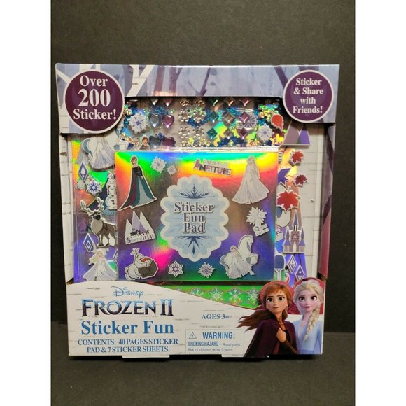 Toys | Girls Disney Frozen Ii Sticker Fun Set Over 20 Sticker | Poshmark
